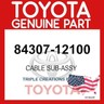 84307-12100 Toyota Cable sub-assy, spiral w/sensor 8430712100, New ...