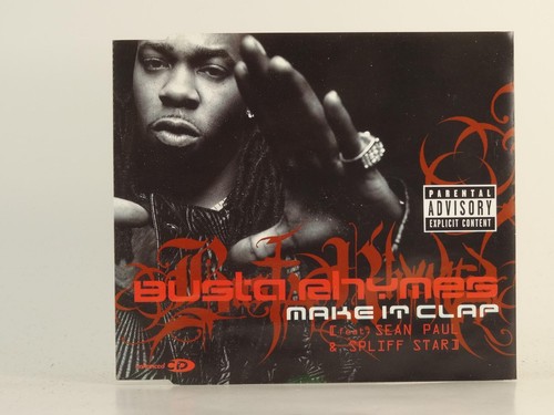 BUSTA RHYMES FT SEAN PAUL AND SPLIFF STAR MAKE IT CLAP (H1) 3 Track CD ...