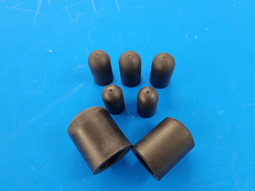 RUBBER BLOCK OFF BLANK CAPS PLUGS ASSORTED X 3 -3/8 X 2 -5/16 X 1 -3/4 ...