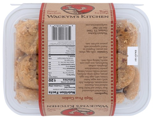 Wackyms Kitchen Cookies Maple Pecan 8oz Pack of 12 | eBay