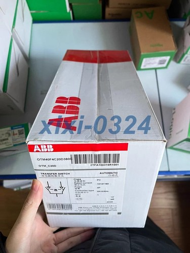 NEW ABB OTM40F4C20D380C Dual power conversion switch OTM-C20D DHL ...