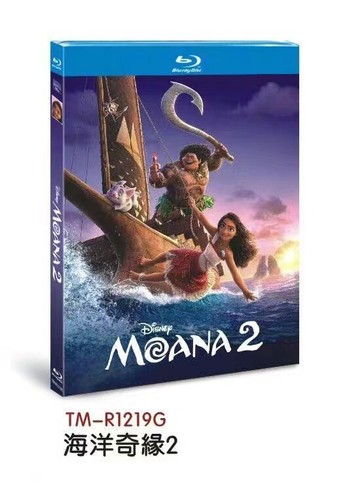 Moana 2‎ (2024)：BD Movie TV Film 1-Disc All Region New Box Set | eBay