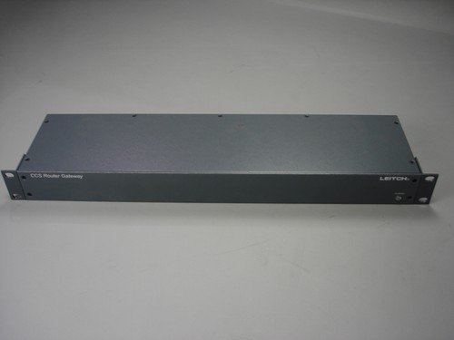 LEITCH CCS-ROUTER V1.10 DF84 0150 1 RU GATEWAY PANEL ***30 DAY WARRANTY ...