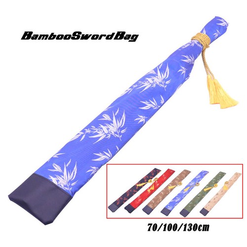 Japanese Samurai Sword Bag Katana Martial Arts Storage Cover Bamboo ...