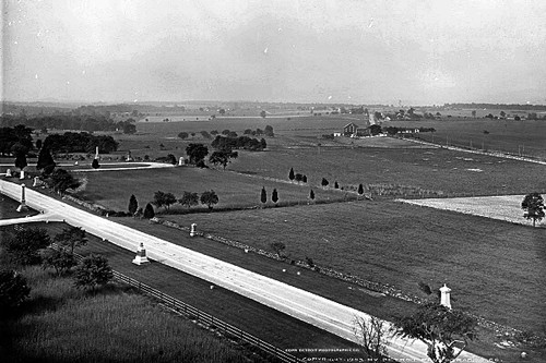 New 5x7 Civil War Photo: Birds-Eye View of Gettysburg Battlefield in ...