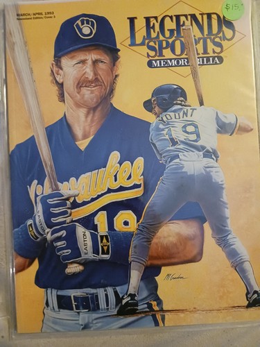 Legends Sports Memorabilia Magazine- Robin Yount - March/April Cover 3 ...