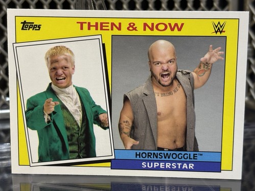 2015 Topps Heritage Then Now Insert Hornswoggle WWE Wrestling Card DX ...