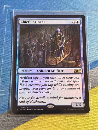 Magic the Gathering MTG M15 CHIEF ENGINEER Foil | eBay