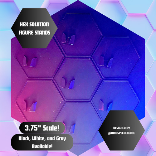 Hex Solution Action Figure Stands For 1:18/3.75" Scale Figures ...
