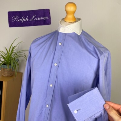 Contrast Collar in Men's Formal Shirts for sale | eBay