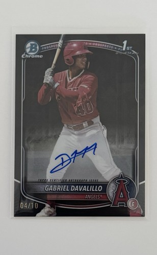 2025 Bowman Chrome Sapphire Edition - Prospects Autographs Gabriel ...