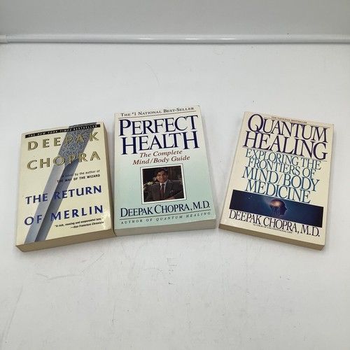 Quantum Healing The Return of Merlin Perfect Health Deepak Chopra Lot ...