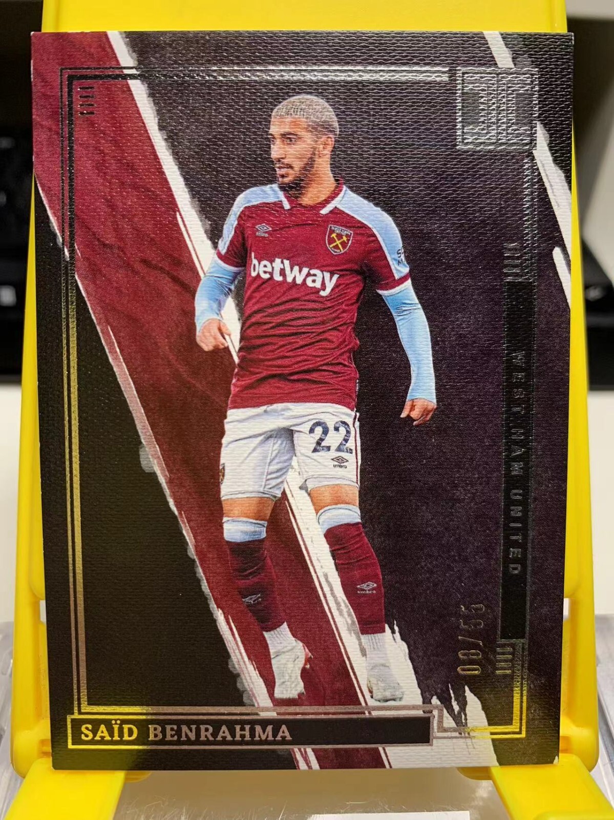 Said Benrahma 2021 Impeccable Premier League #75 Premier League Logo ...