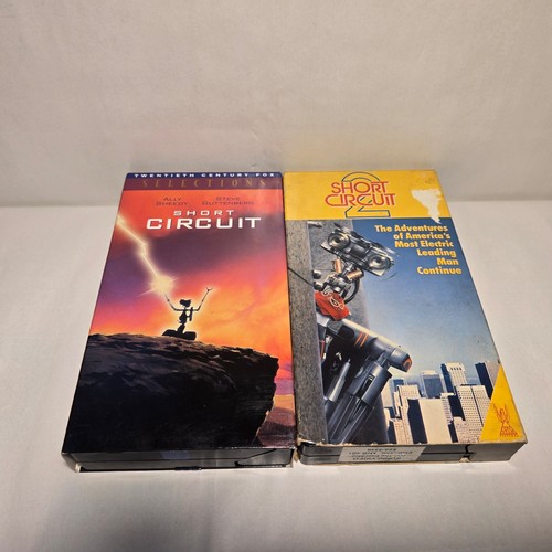 Vintage Short Circuit VHS Movies Lot of 2 - "READ" | eBay