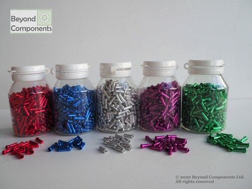 10 x Anodized Coloured Cycle Bike MTB Brake Gear Wire Inner Cable ...