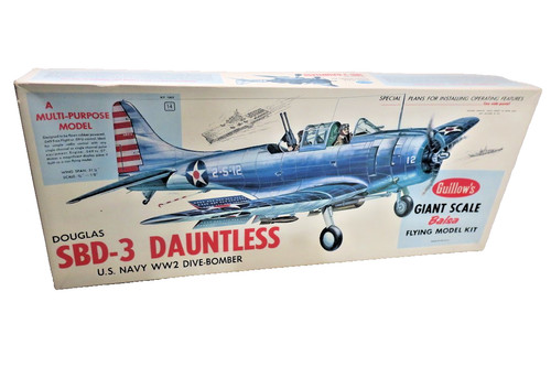 Guillows Douglas SBD-3 Dauntless Balsa Model Kit 1003 WWII Bomber | eBay