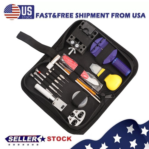Watch Repair Kit 147 PCS Watch Tool Kit Watch Remover Tool Remover Link ...