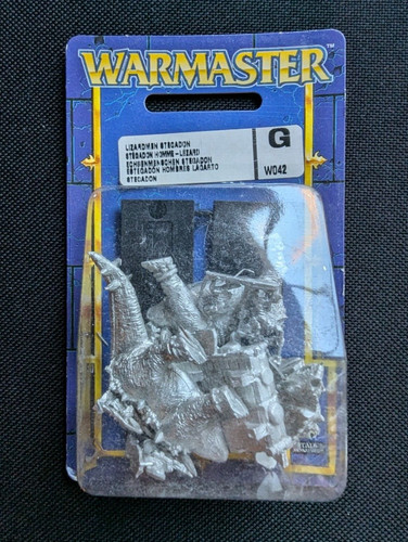 Games Workshop Warhammer Warmaster Lizardmen Stegadon NIB - Rare 10mm ...