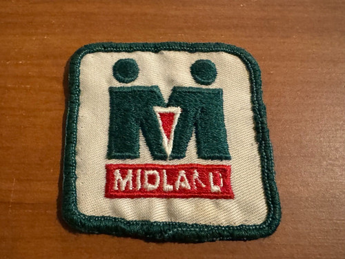Vintage Midland Company Uniform Patch | eBay