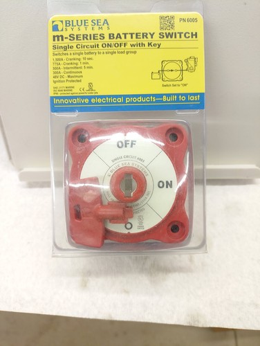 Blue Sea M series #6005 Battery Switch New. | eBay