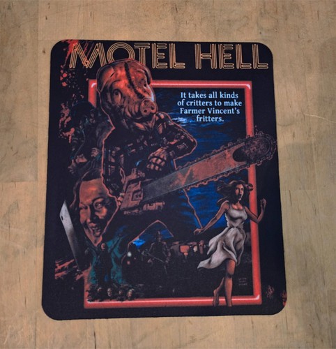 Motel Hell Computer Mouse Pad 1/4th OR 1/8th Inch Thick Horror | eBay
