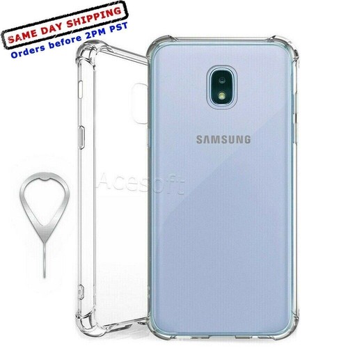 Transparent Slim Soft TPU Case f Samsung Galaxy J7 V 2018 SM-J737V ...