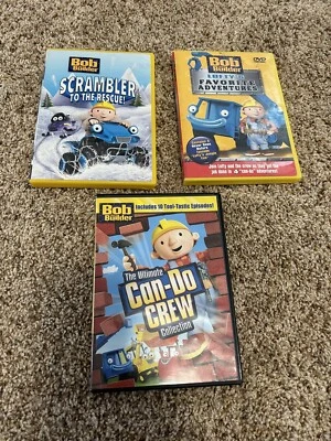NEW Bob the Builder DVD Lot Scrambler Rescue | Grelly USA