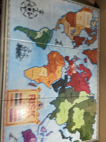 RARE Risk/castle Risk 2 in 1 Strategy Board Game 1990 Parker Brothers ...