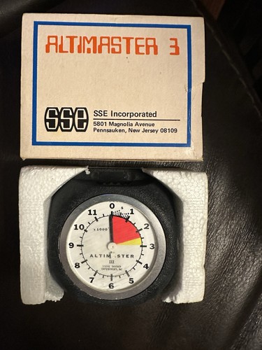 Altimeter Skydiving Altimaster 3 Steve Snyder Enterprizes, With Box | eBay