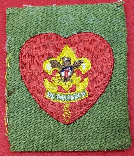 BSA Life Rank Cut Edge Gauze Back - MINT - 1940s - Boy Scouts of ...