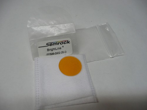 NEW Semrock Brightline 709nm Long Pass 25 x 2mm Round Optical Filter ...