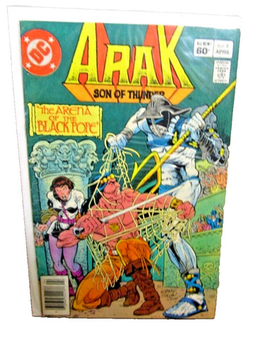 Arak Son of Thunder Comic Book #8 DC Comics 1982 BAGGED BOARDED | eBay