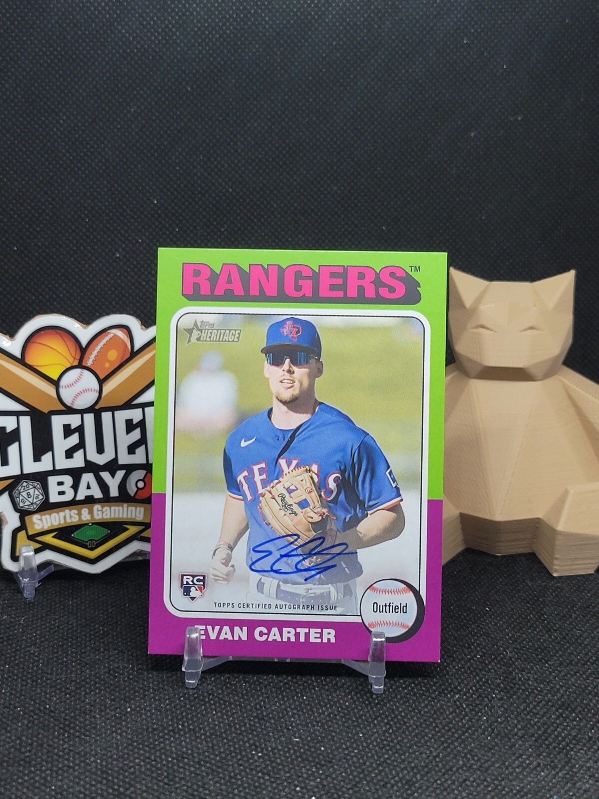 Evan Carter 2024 Topps Heritage #ROA-EC Real One Autographs Price Guide ...