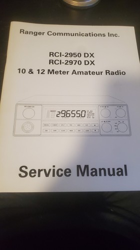 Rci 2950dx Rci 2970dx Service Manual | eBay