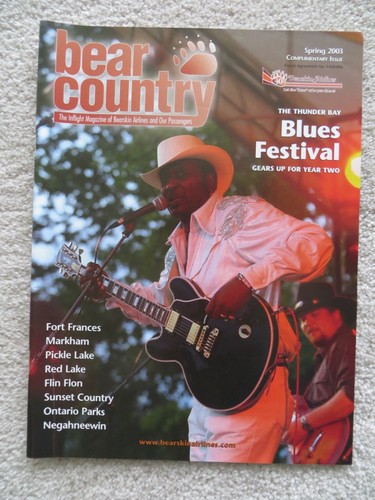 Bearskin Airlines Bear Country Inflight Magazine Spring 2003 = | eBay