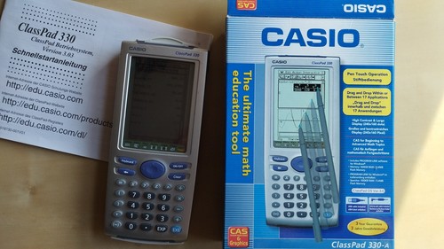 Casio Classpad 330 PLUS - Taschenrechner Mathe Grafik Schule, Uni ...