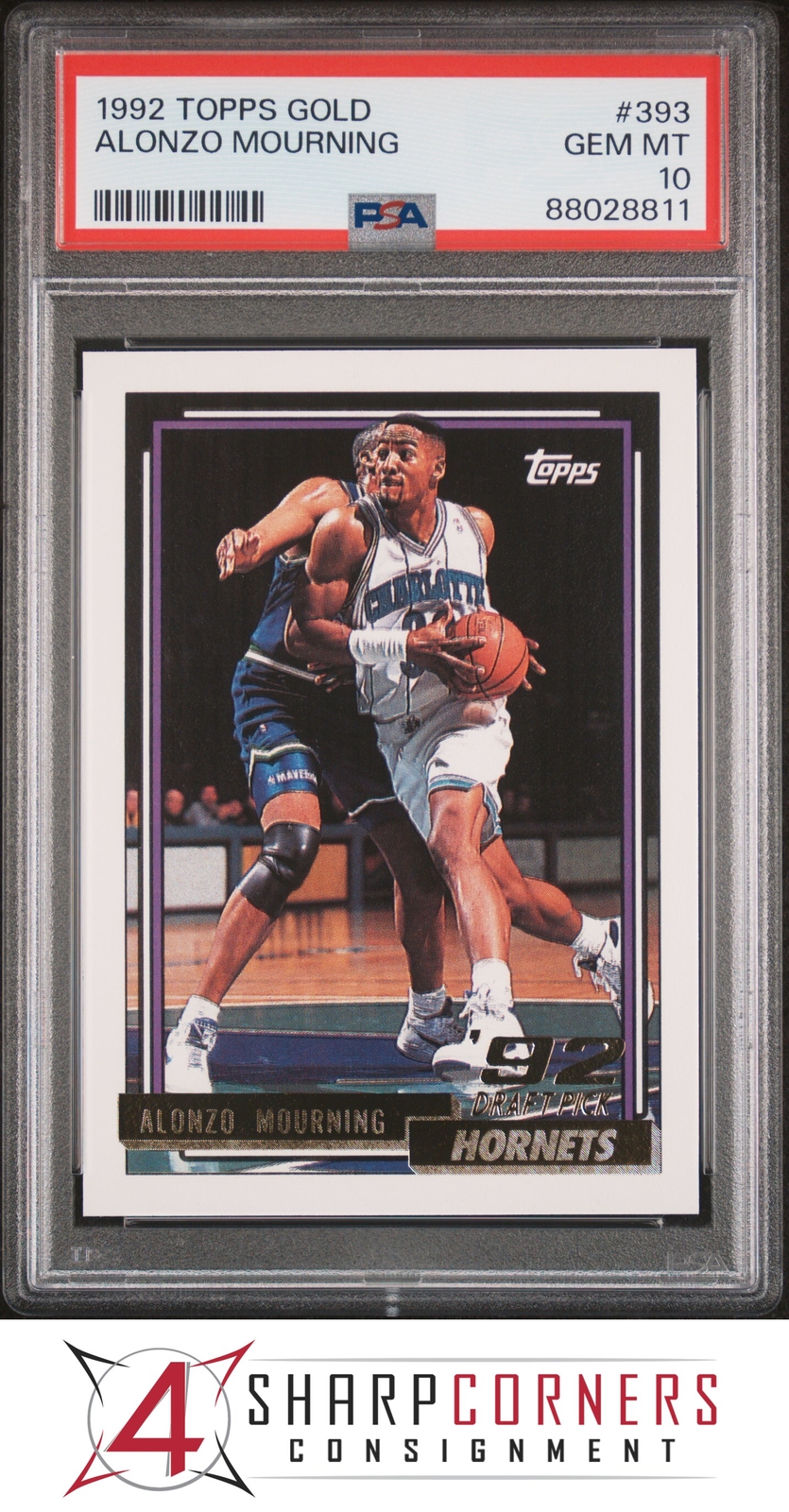 Alonzo Mourning 1992 Topps #393 Gold Price Guide - Sports Card Investor