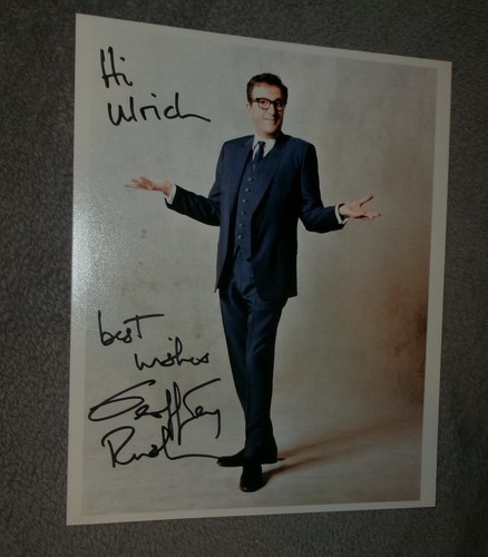 GEOFFREY RUSH AUTOGRAFO CON DEDICA SU FOTOGRAFIA | eBay