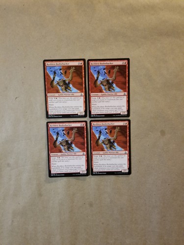 MTG Magic Oath of the Gatewatch 4 Reckless Bushwhacker (NM/MINT) | eBay