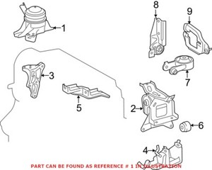 Genuine OEM Right Engine Mounts for Toyota Yaris for sale | eBay