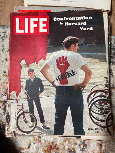Life Magazine - April 25 1969 Harvard Protest / Viet Nam / Peyton Place ...