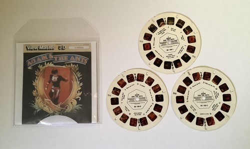 Adam And The Ants Vintage Retro View Master Toy Reels X3 Viewmaster ...