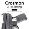 New Crosman STANDARD REAR SIGHT for 1377 1322 2240 PC77 BACKPACKER Air ...