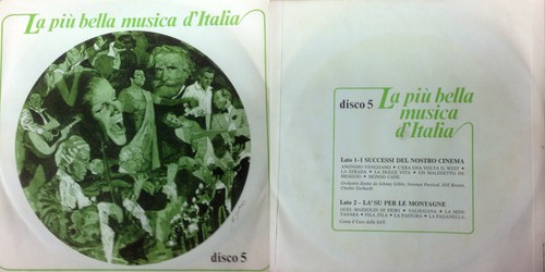 33 RPM Record - The Most Beautiful Music Of Italy - Record 5 B | eBay