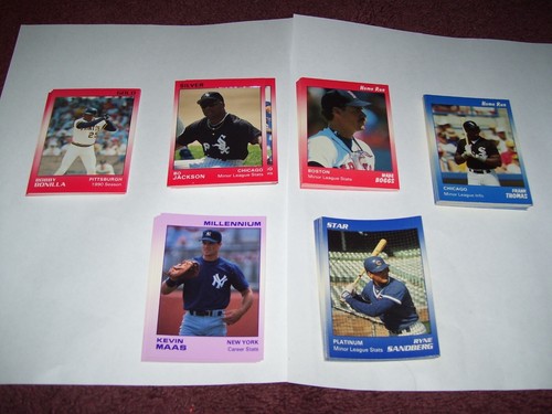 6 different STAR SETS BONILLA JACKSON BOGGS THOMAS MAAS SANDBERG | eBay