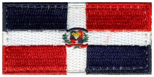 DOMINICAN REPUBLIC FLAG PENCIL POCKET PATCH | eBay