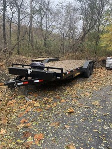 Bumper Pull Tilt Trailer Industrial Trailers for sale | eBay