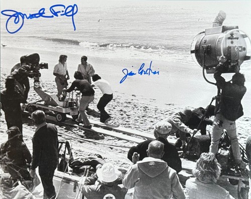 Jonathan Filley & Jim Contner SIGNED AUTOGRAPH JAWS 8x10 50th ...