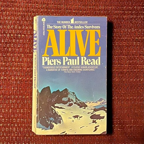 The Story of The Andes Survivors ALIVE by Piers Paul Read | eBay