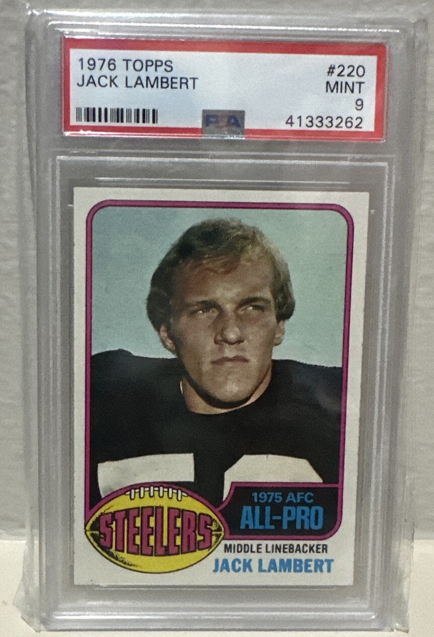 Jack Lambert 1976 Topps #220 Base Price Guide - Sports Card Investor